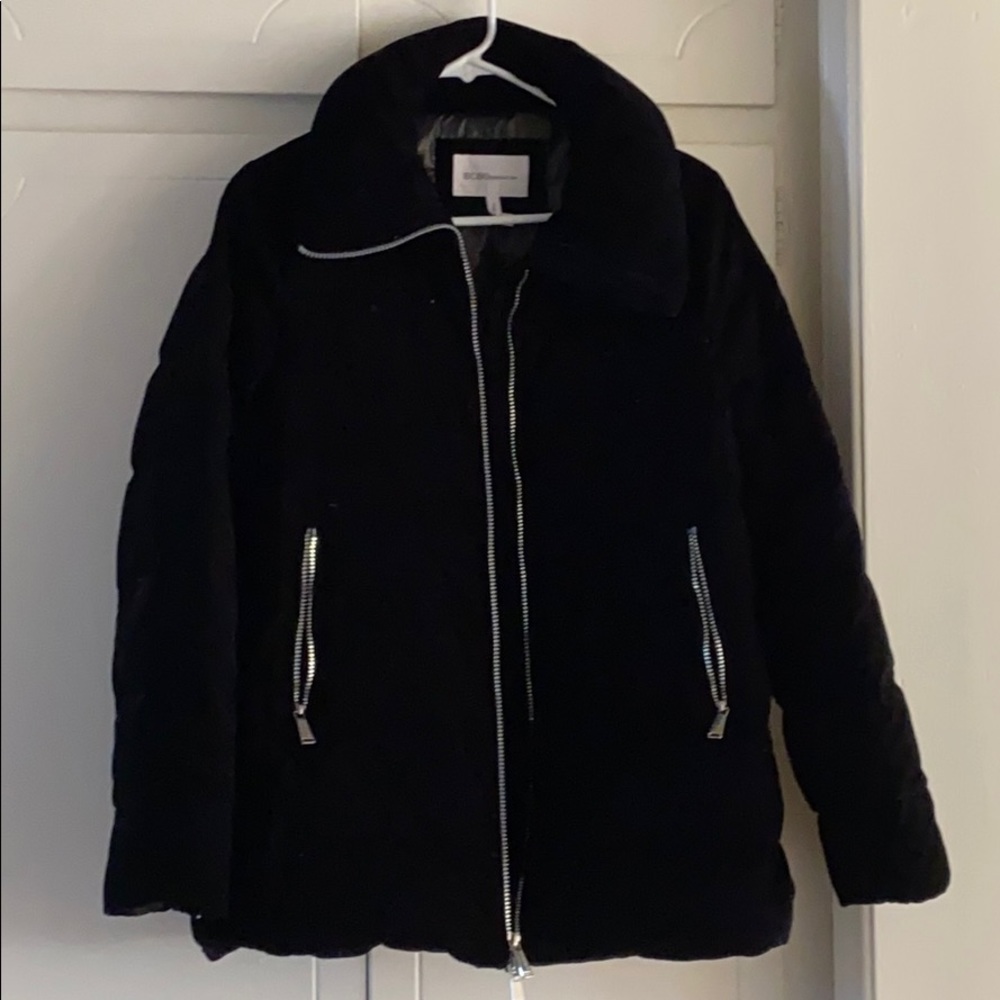 Bcbg Velvet Puffer - Gem